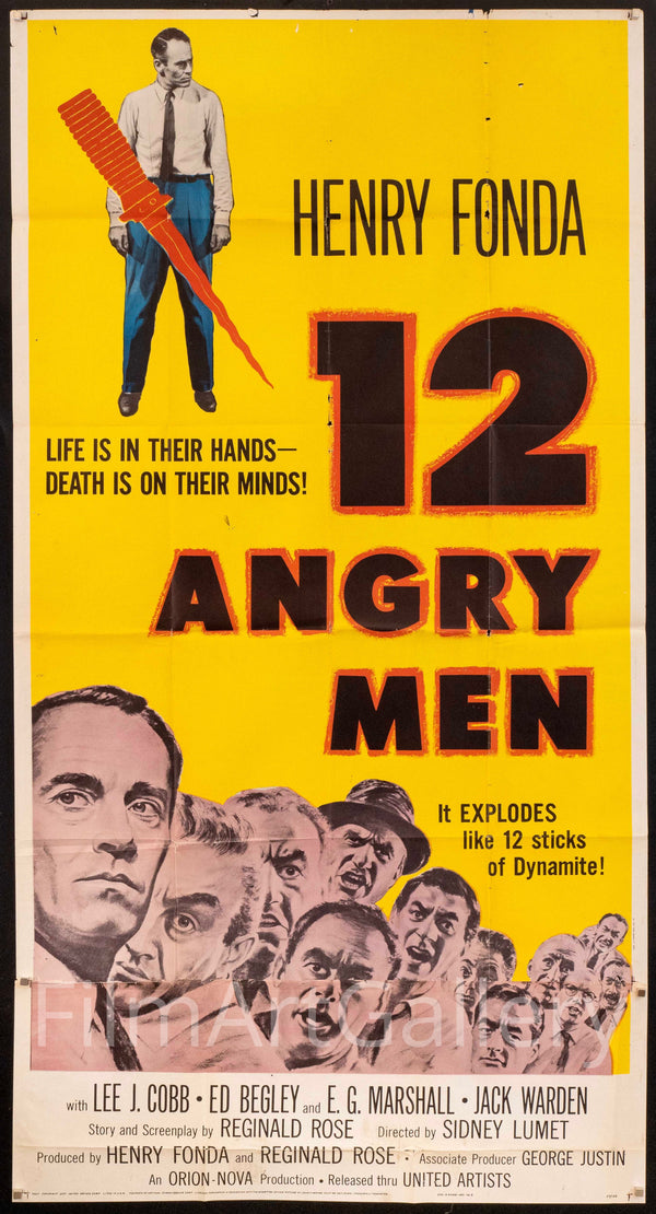 12 Angry Men Movie Poster 1957 1 Sheet (27x41)
