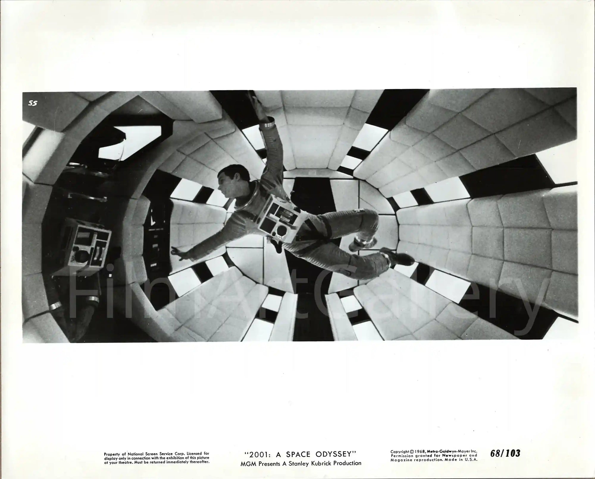 2001 A Space Odyssey Movie Poster 1968 8x10