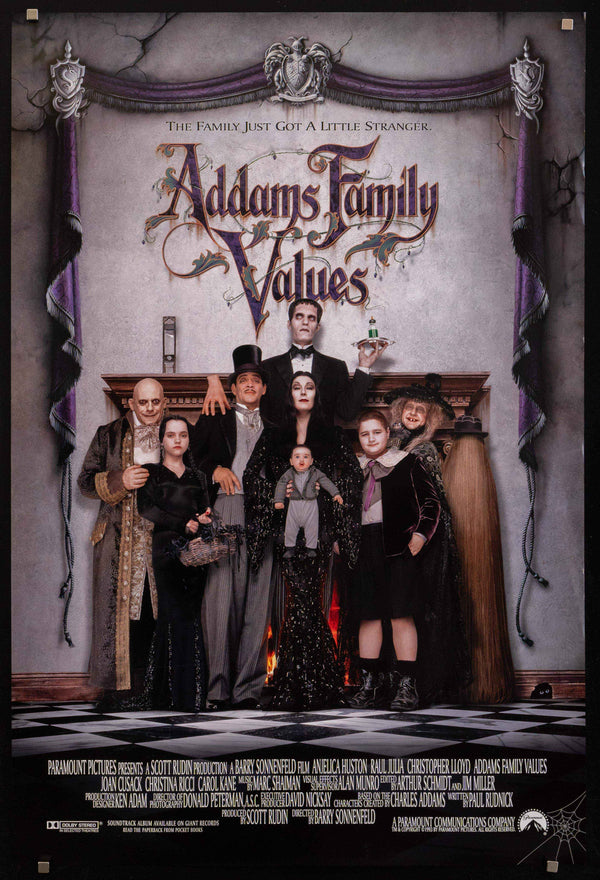 Addams Family Values Movie Poster 1993 1 Sheet (27x41)