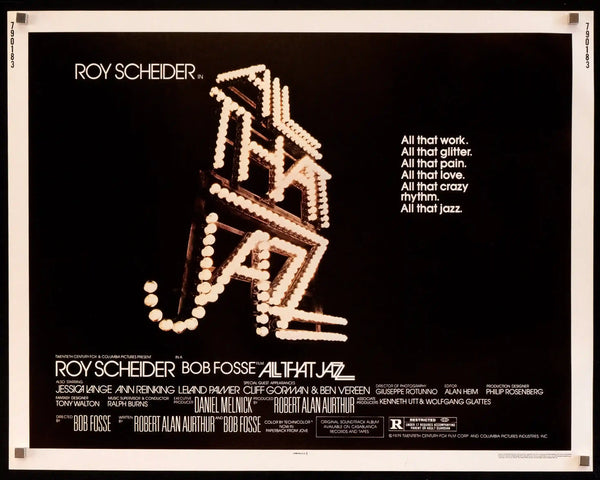 All That Jazz Movie Poster 1979 Half Sheet (22x28)