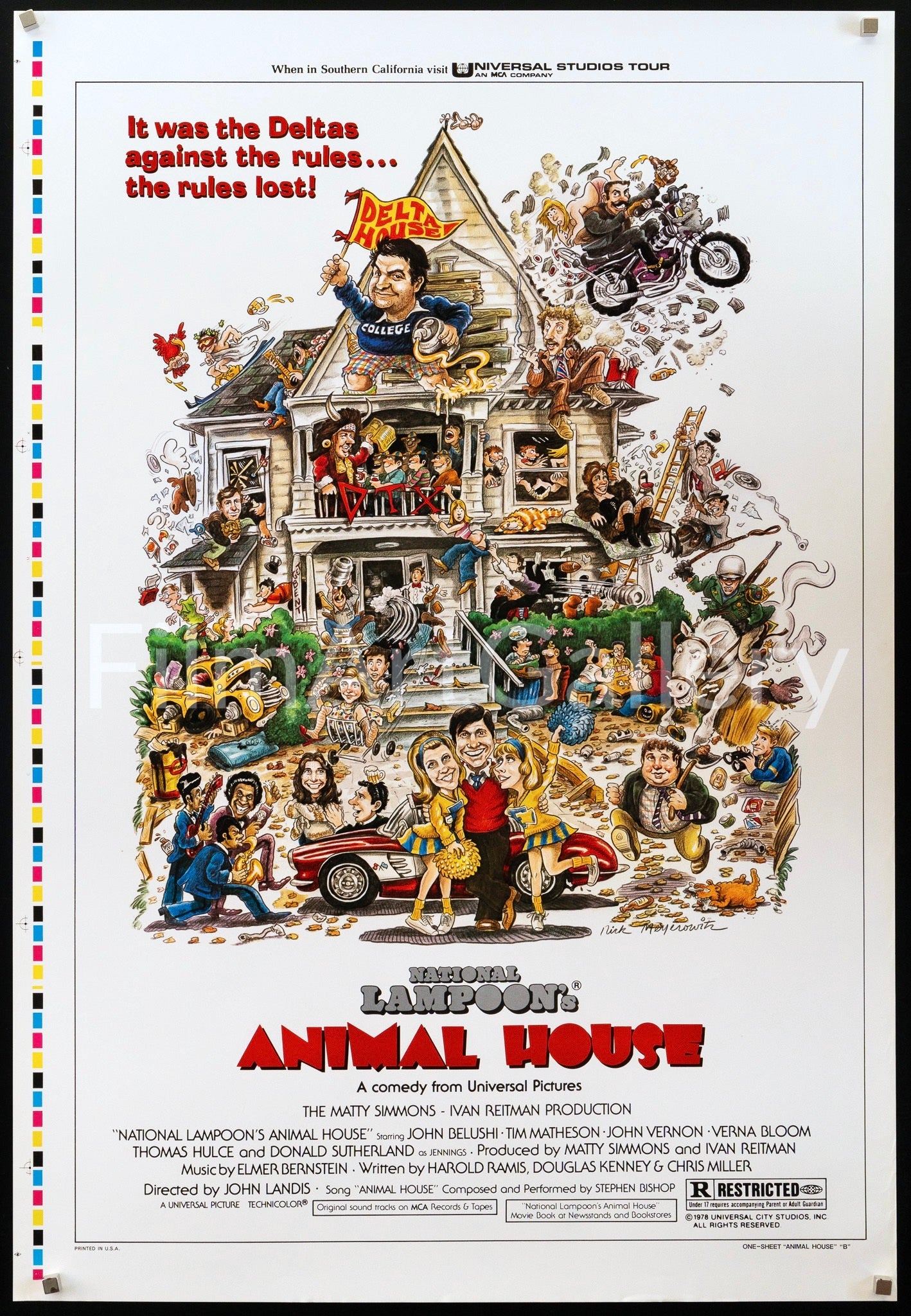 Animal House Movie Poster 1978 1 sheet (27x41) - Film Art Gallery
