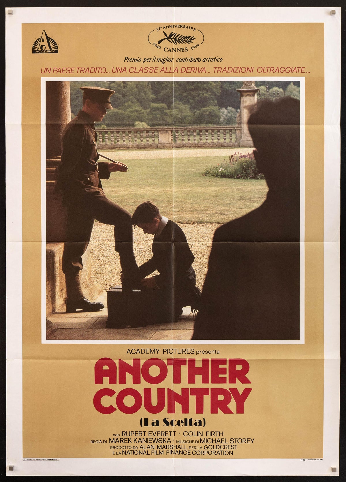 Another Country Movie Poster 1984 Italian 2 foglio (39x55)