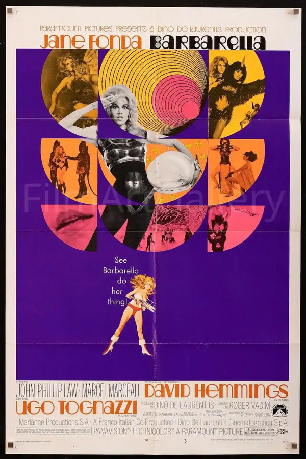 Barbarella Movie Poster 1968 1 Sheet (27x41)