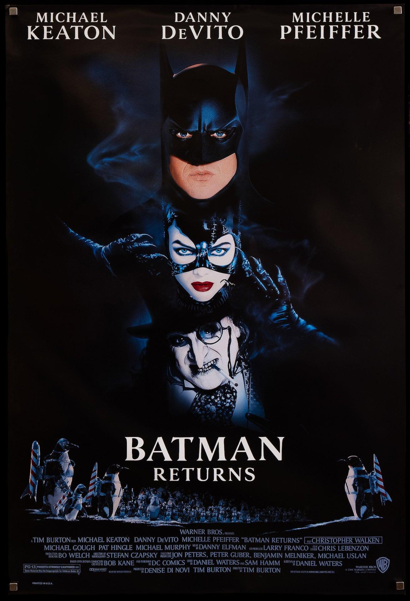 Batman Returns Movie Poster 1992 1 Sheet (27x41)