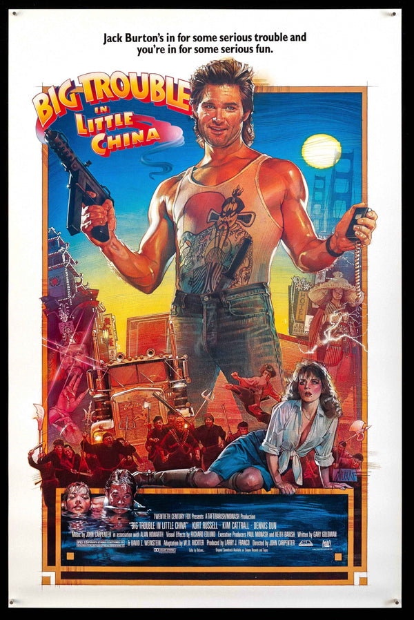Big Trouble In Little China Movie Poster 1986 1 Sheet (27x41)