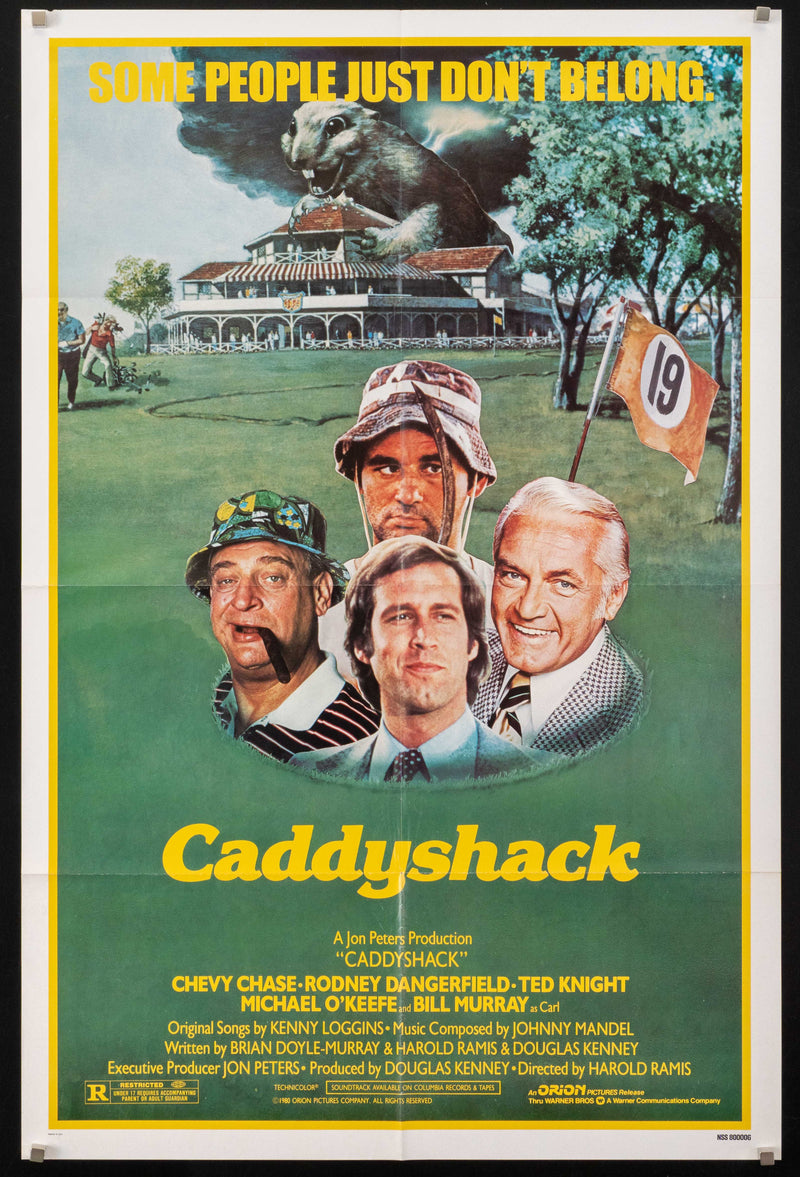 Caddyshack Movie Poster 1980 1 Sheet (27x41)