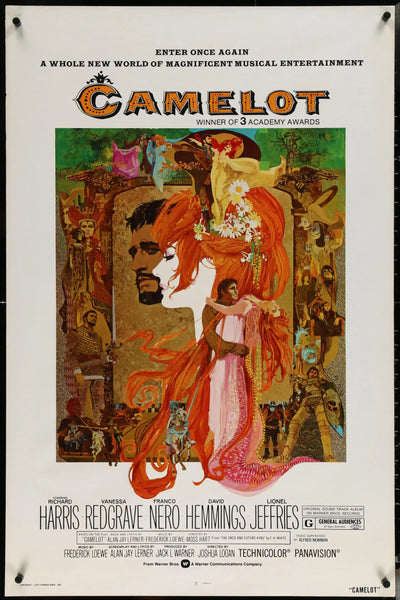 Camelot Movie Poster 1967 1 Sheet (27x41)