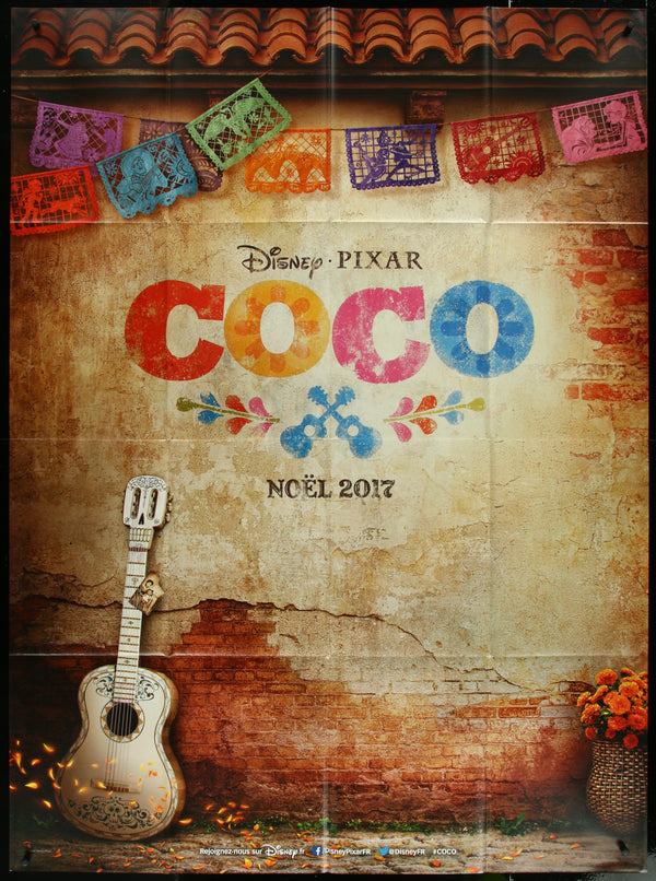 Coco Movie Poster 2017 French 1 Panel (47x63)