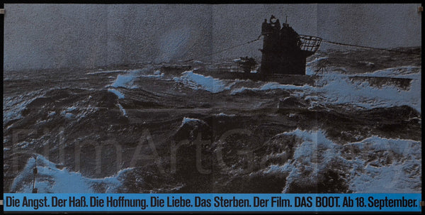 Das Boot Movie Poster 1981 23x47