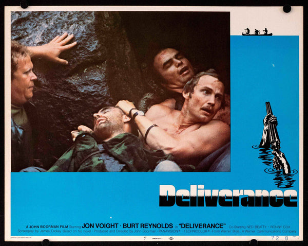 Deliverance Movie Poster 1972 Half sheet (22x28)