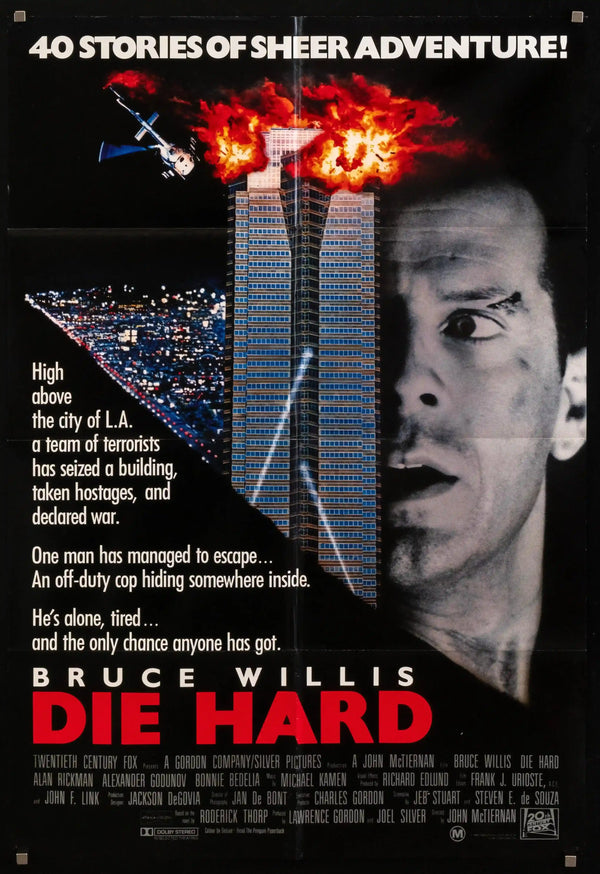 Die Hard Movie Poster 1988 1 Sheet (27x41)
