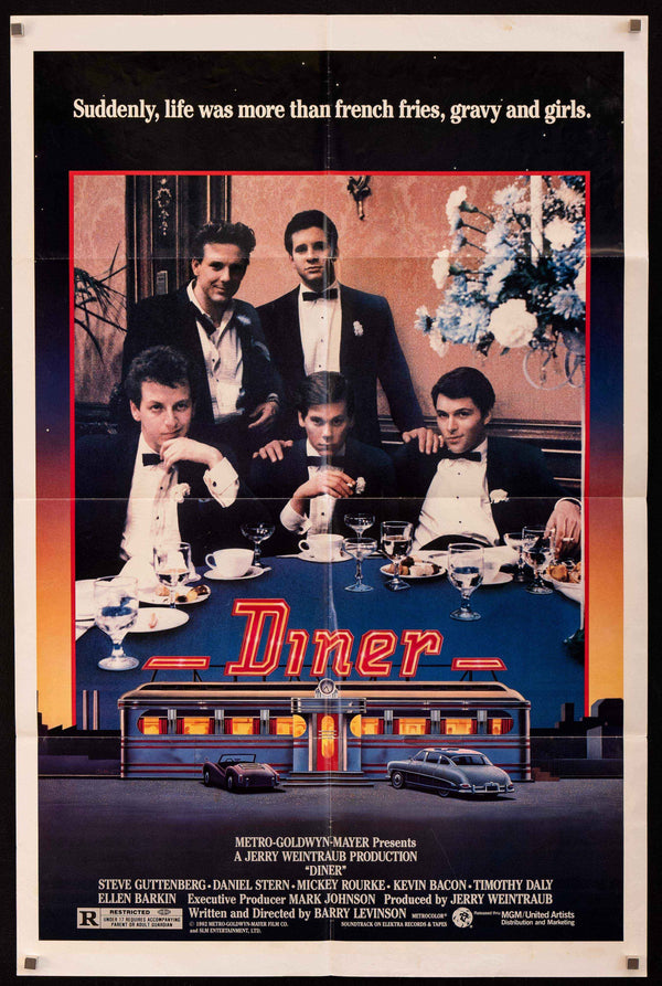 Diner Movie Poster 1983 1 Sheet (27x41)