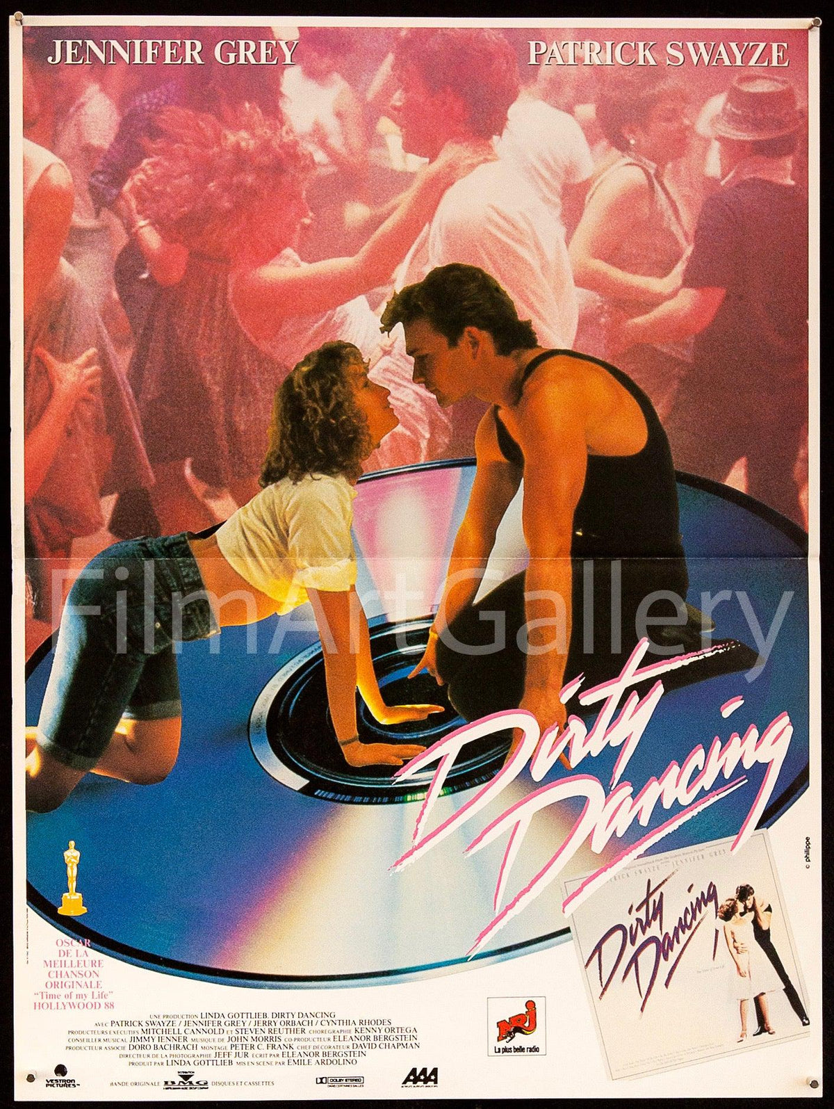 Dirty Dancing Movie Poster 1988 French Mini (16x23)