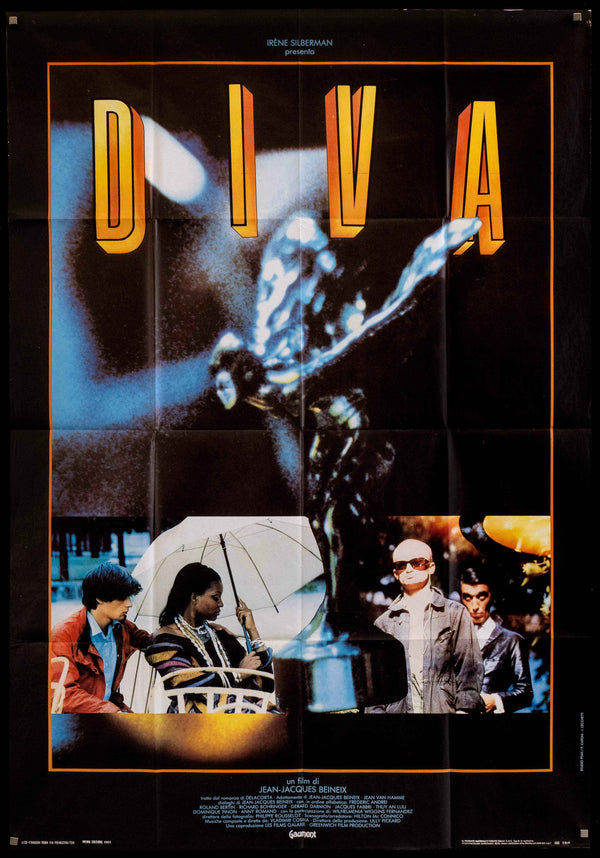 Diva Movie Poster 1981 French 1 panel (47x63)