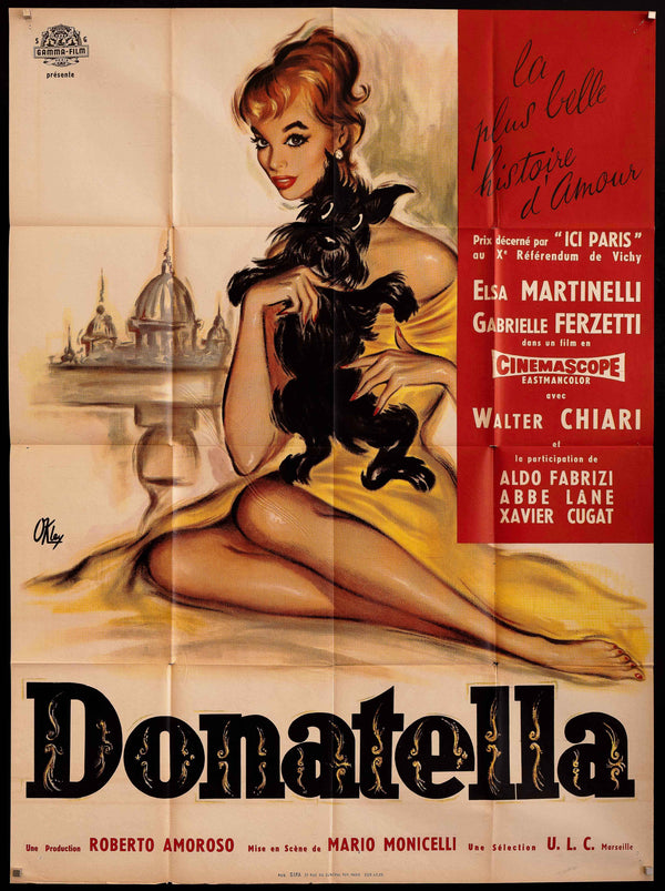 Donatella Movie Poster 1957 French 1 panel (47x63)