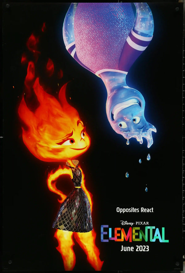 Elemental Movie Poster 2023 1 Sheet (27x41)