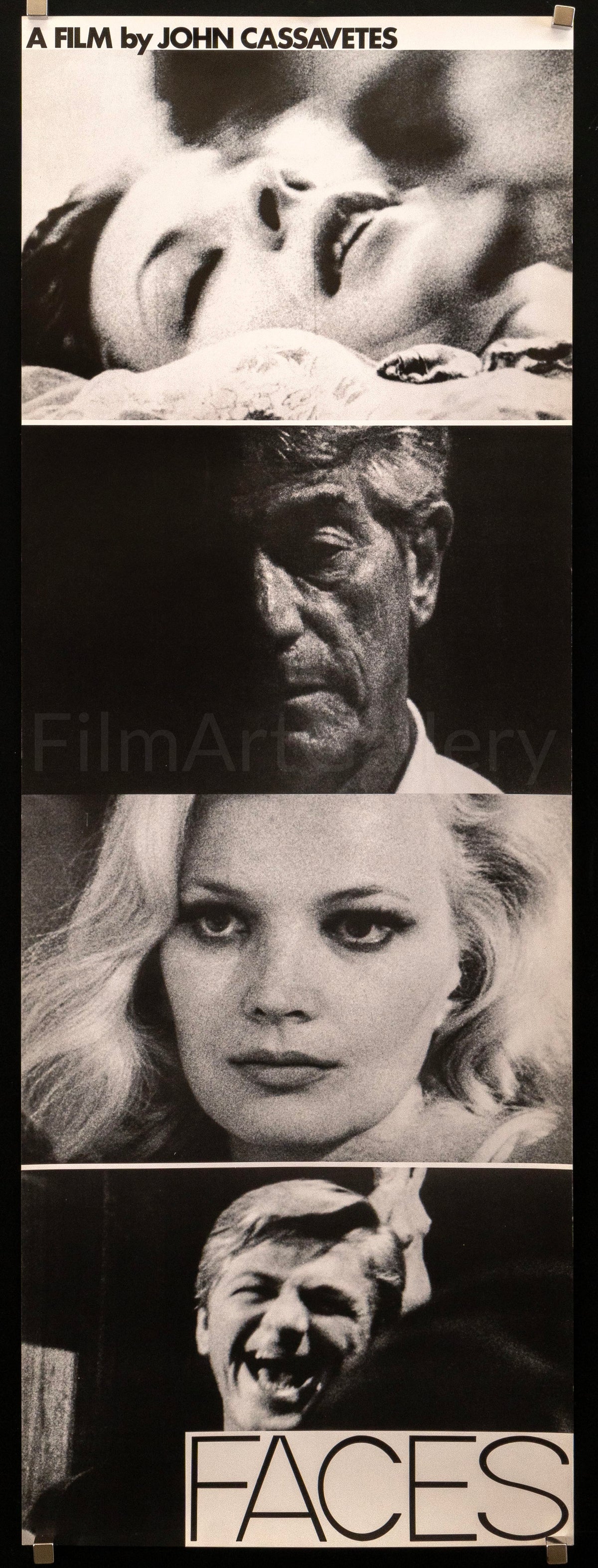 Faces Movie Poster 1968 1 Sheet (27x41)