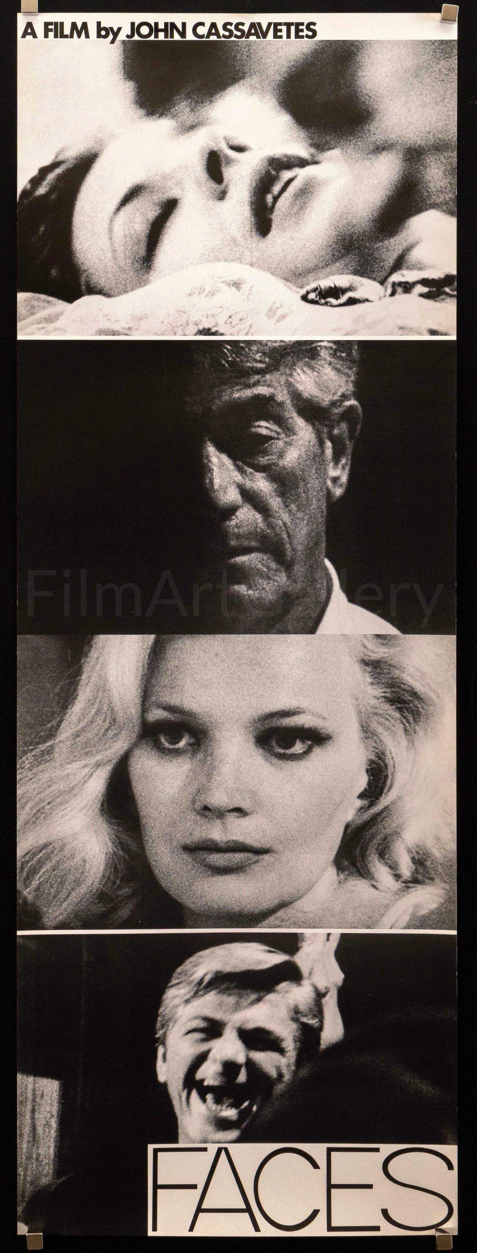 Faces Movie Poster 1968 1 Sheet (27x41)