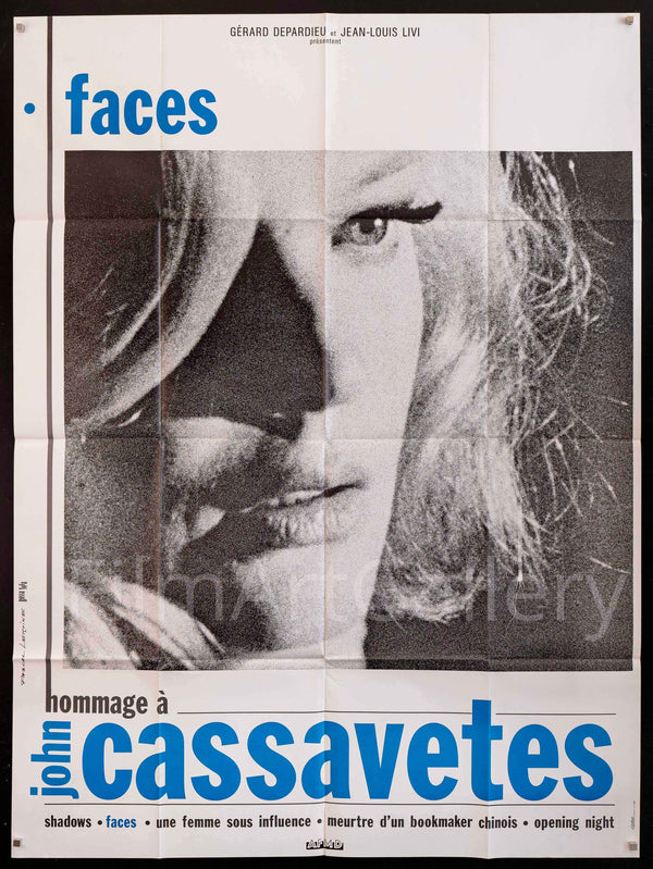 Faces Movie Poster 1992 French 1 Panel (47x63)