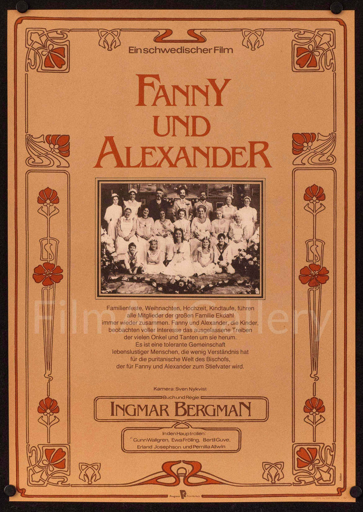 Fanny And Alexander Poster Fanny & Alexander : Movies & TV