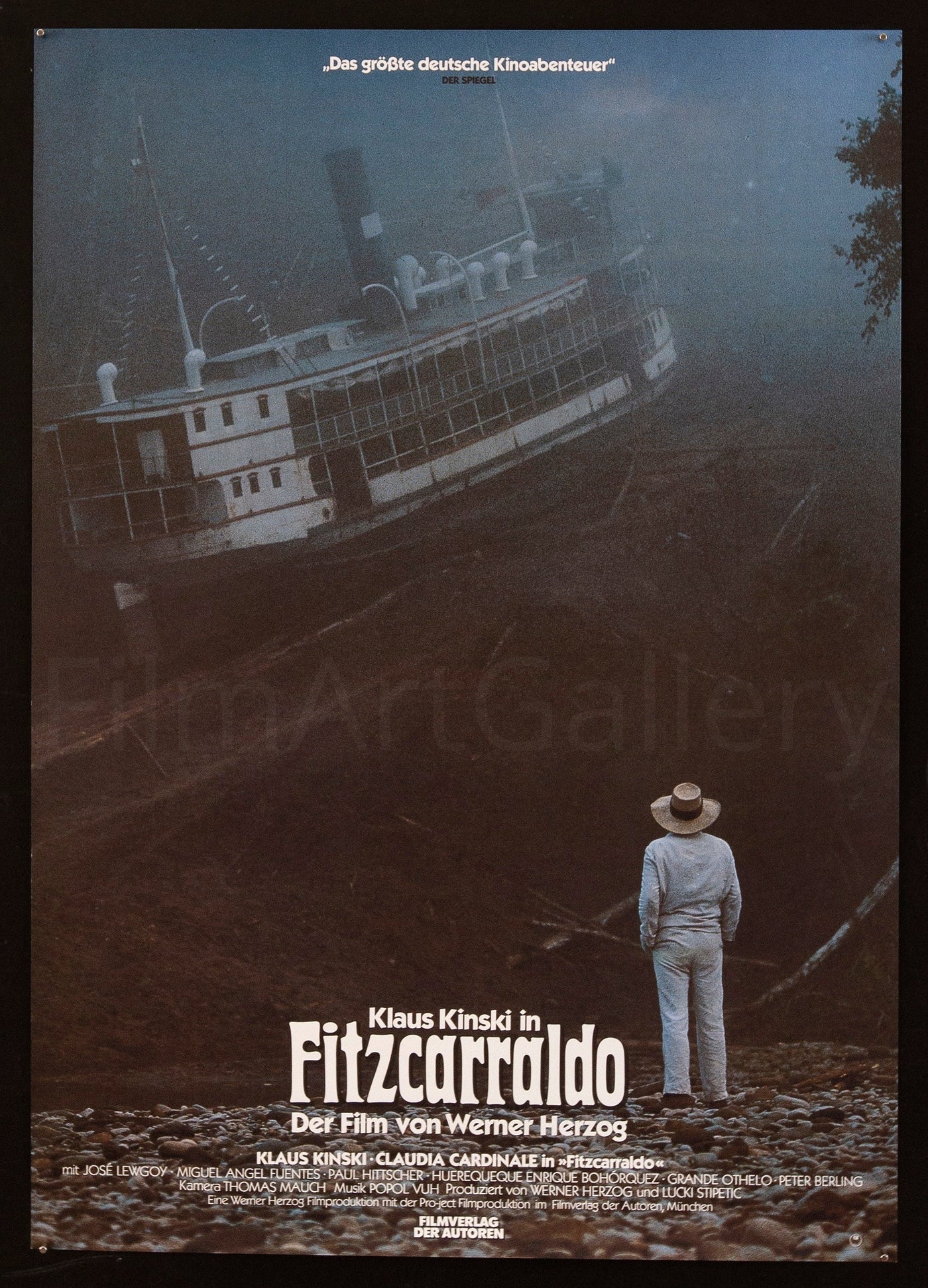 Fitzcarraldo Movie Poster 1982 German A1 (23x33)