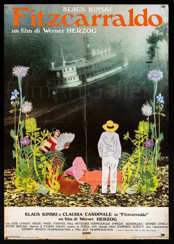 Fitzcarraldo Movie Poster 1982 Italian 2 Foglio (39x55)