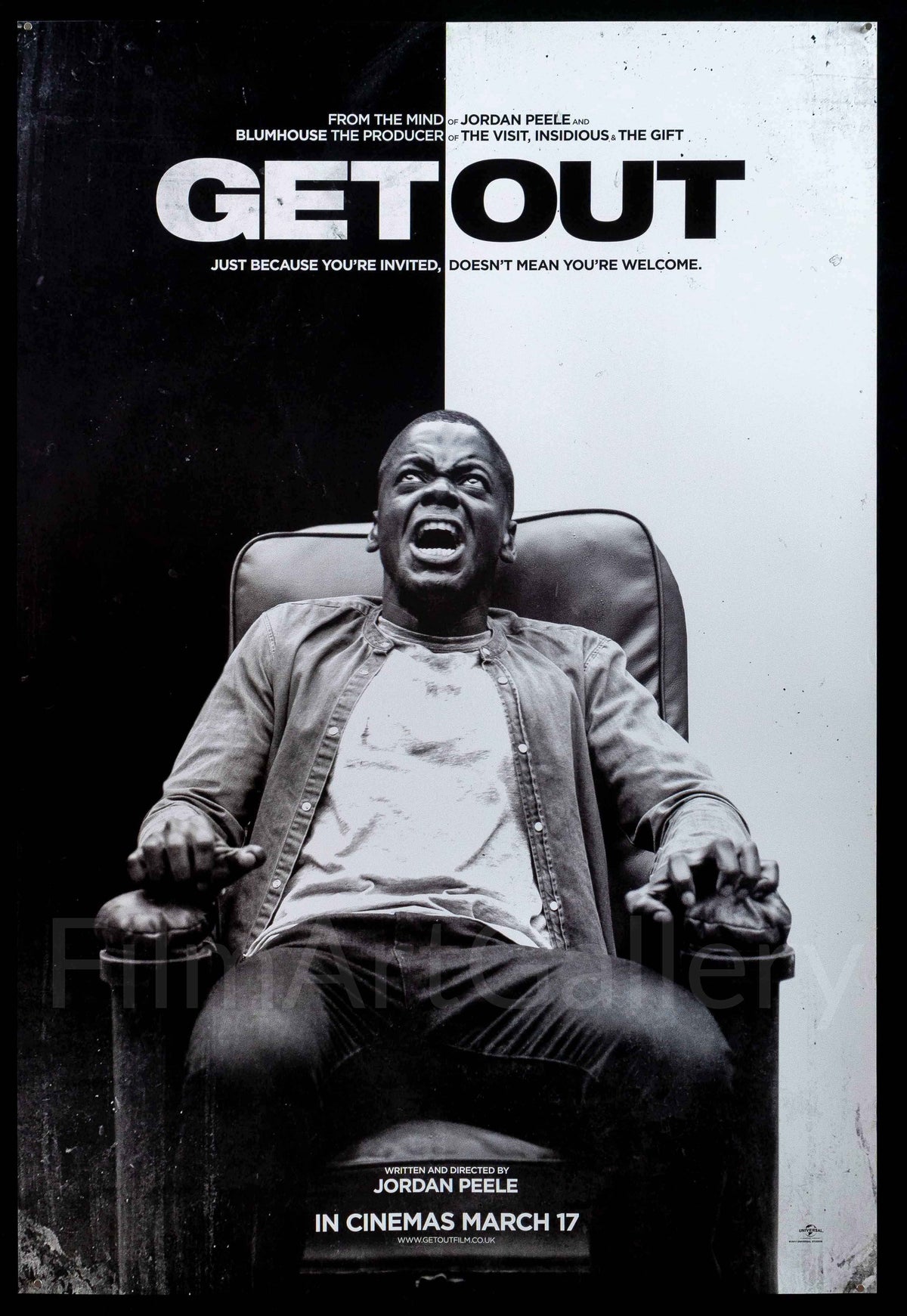 Get Out Movie Poster 2017 French 1 Panel (47x63)