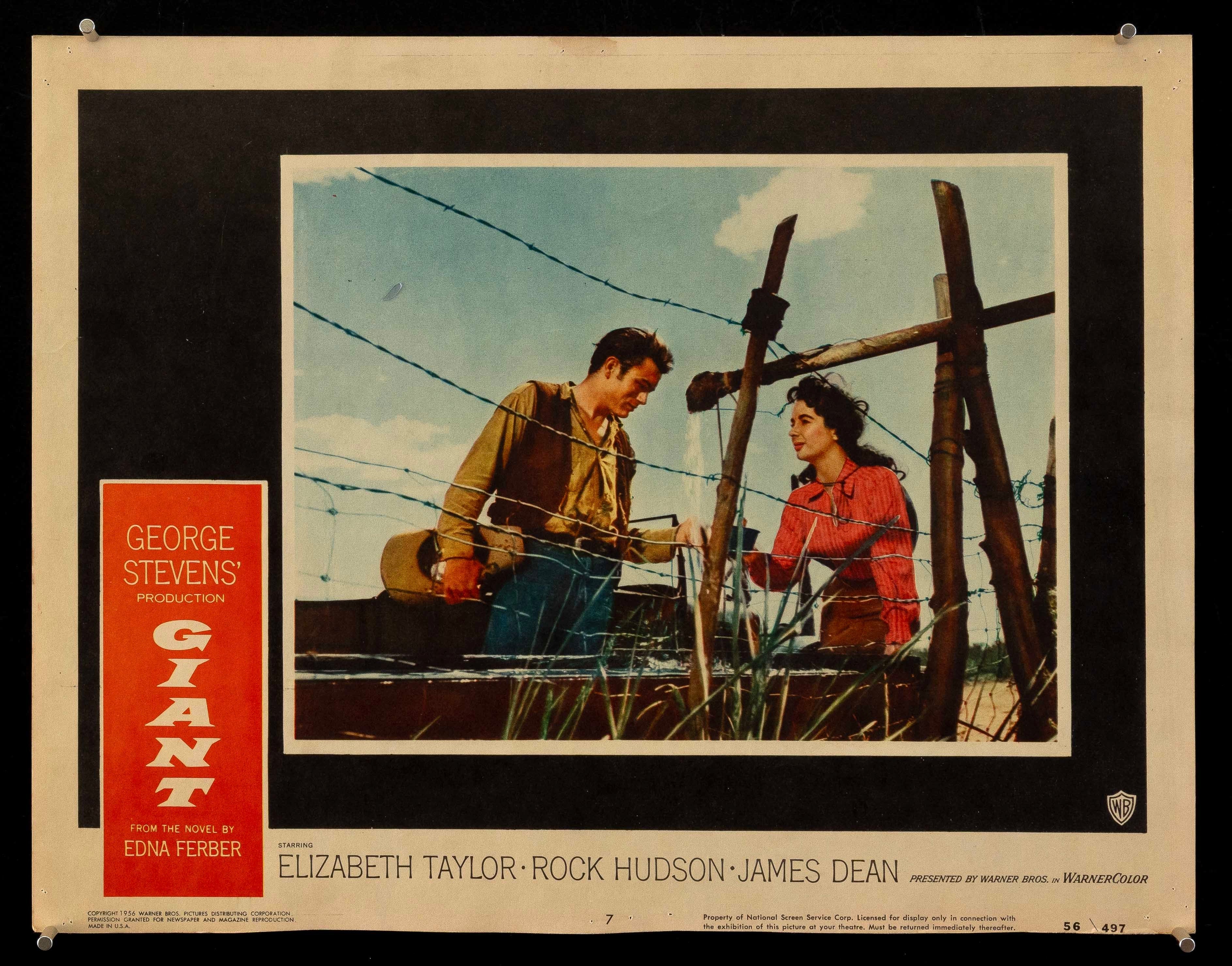 Giant Movie Poster 1956 1 Sheet (27x41)