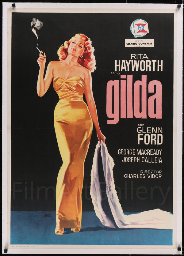 Gilda Movie Poster 1966 RI 1 Sheet (27x41)