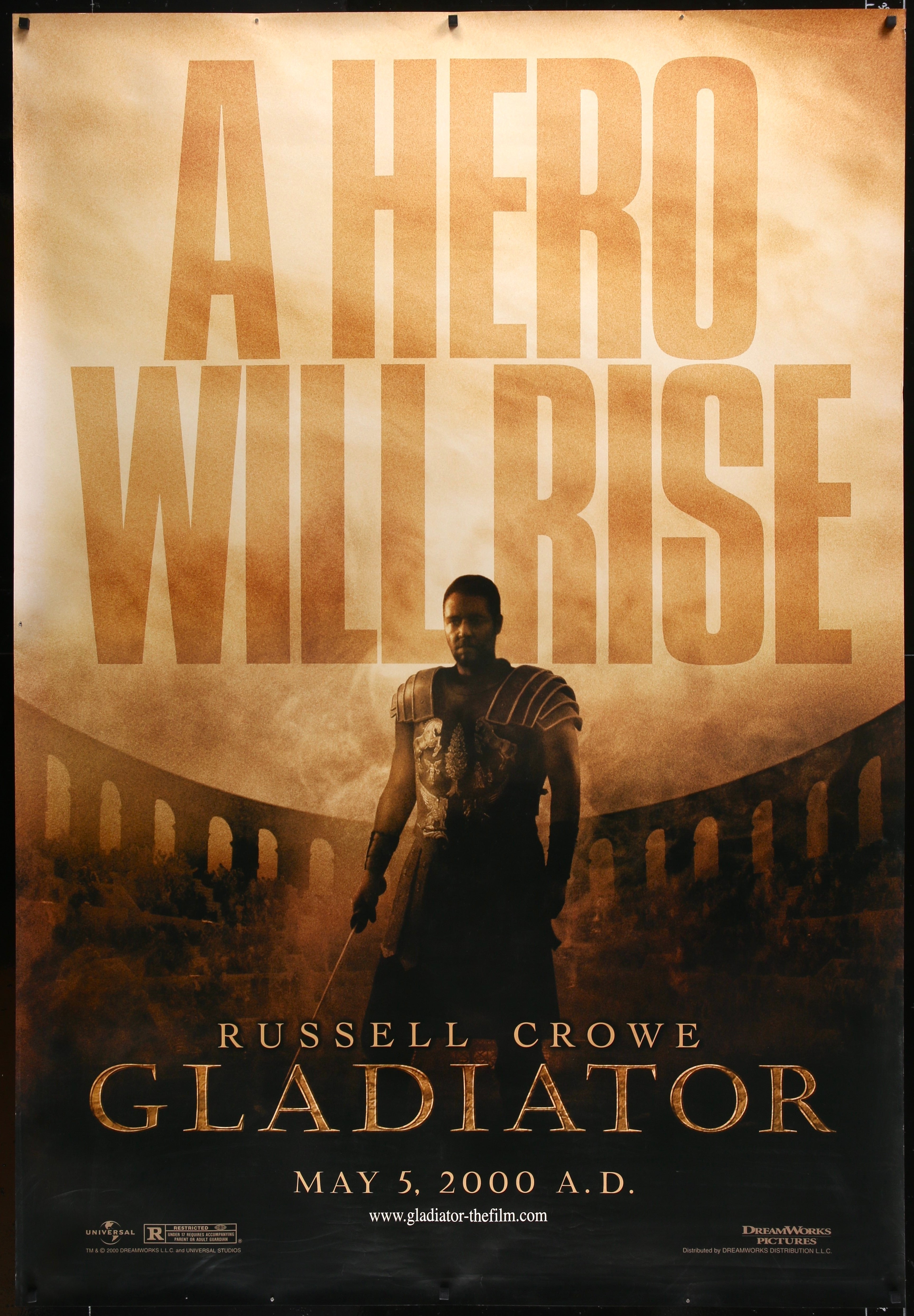 Gladiator Movie Poster 2000 Subway 2 Sheet (45x59)