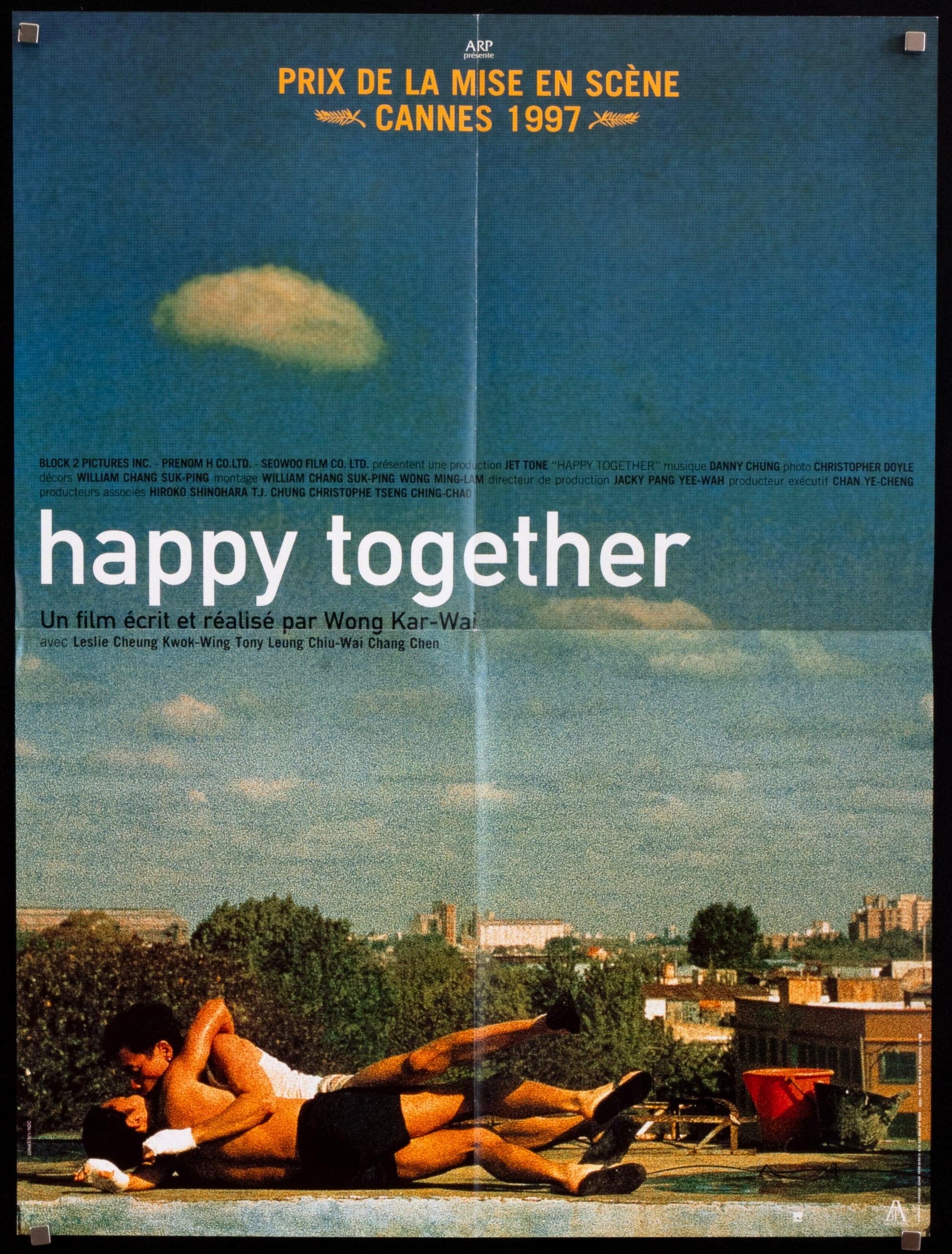 Happy Together Movie Poster 1997 French 1 panel (47x63)