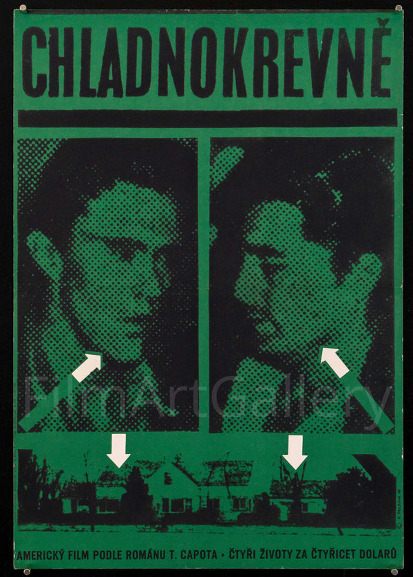 In Cold Blood Movie Poster 1968 Japanese 1 Panel (20x29)