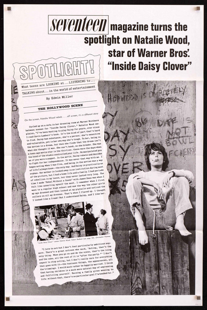 Inside Daisy Clover Natalie Wood And Robert Redford In Inside Daisy