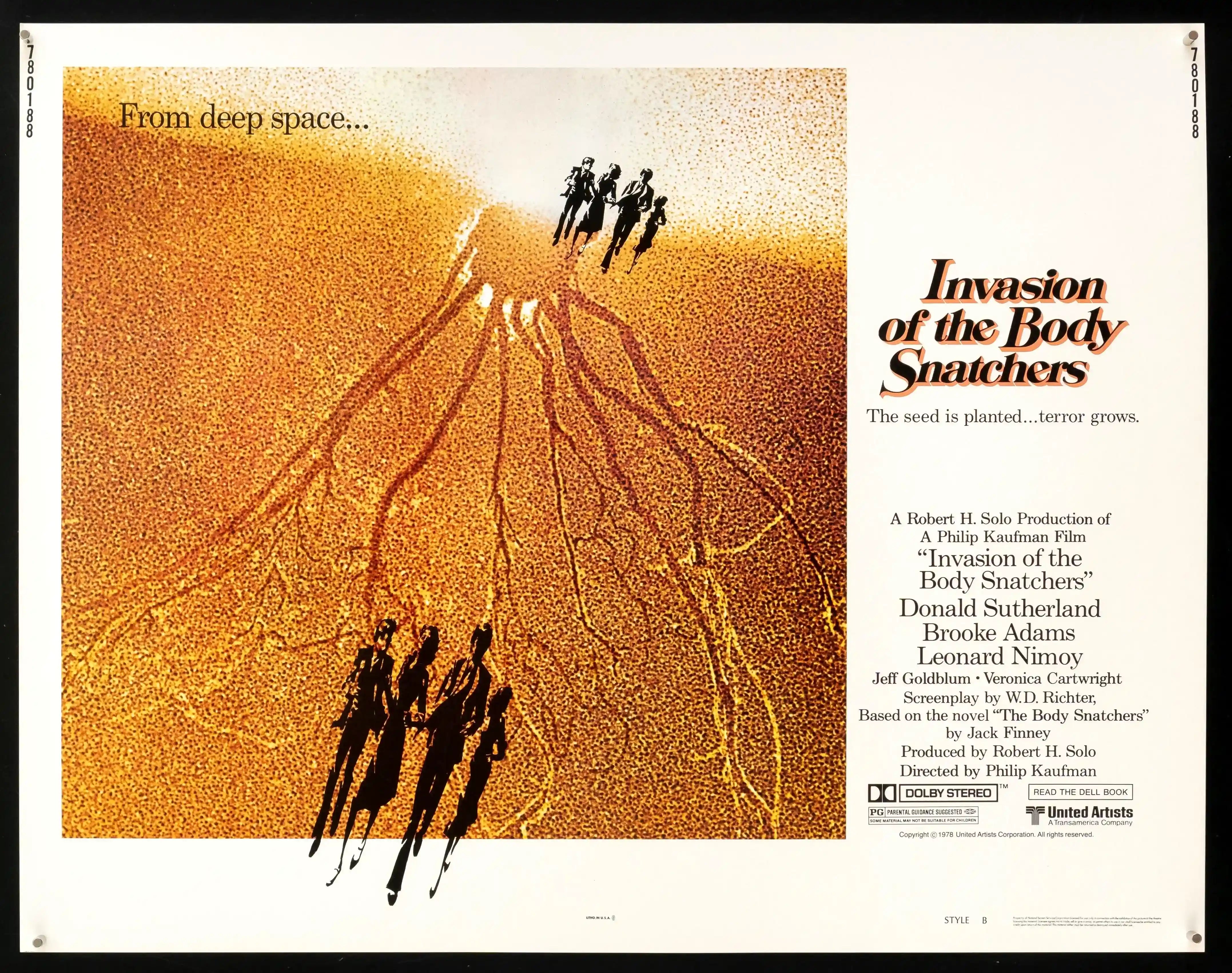 Invasion of the Body Snatchers Movie Poster 1978 1 Sheet (27x41)