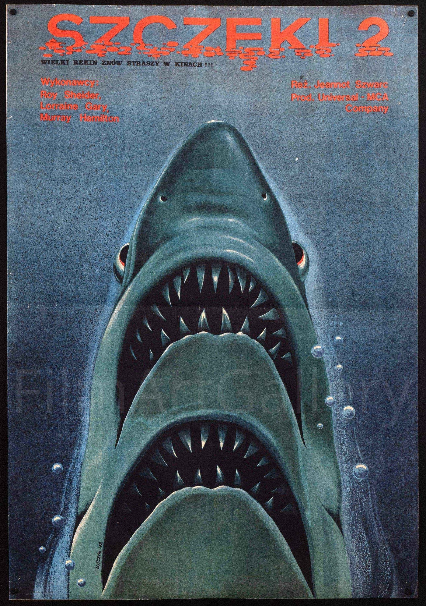 Jaws 2 Movie Poster 1978 1 Sheet (27x41)