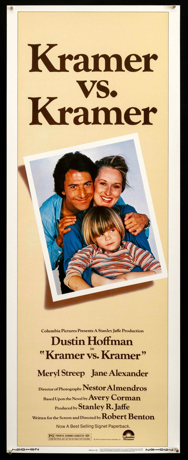 Kramer Vs. Kramer Movie Poster 1979 1 Sheet (27x41)