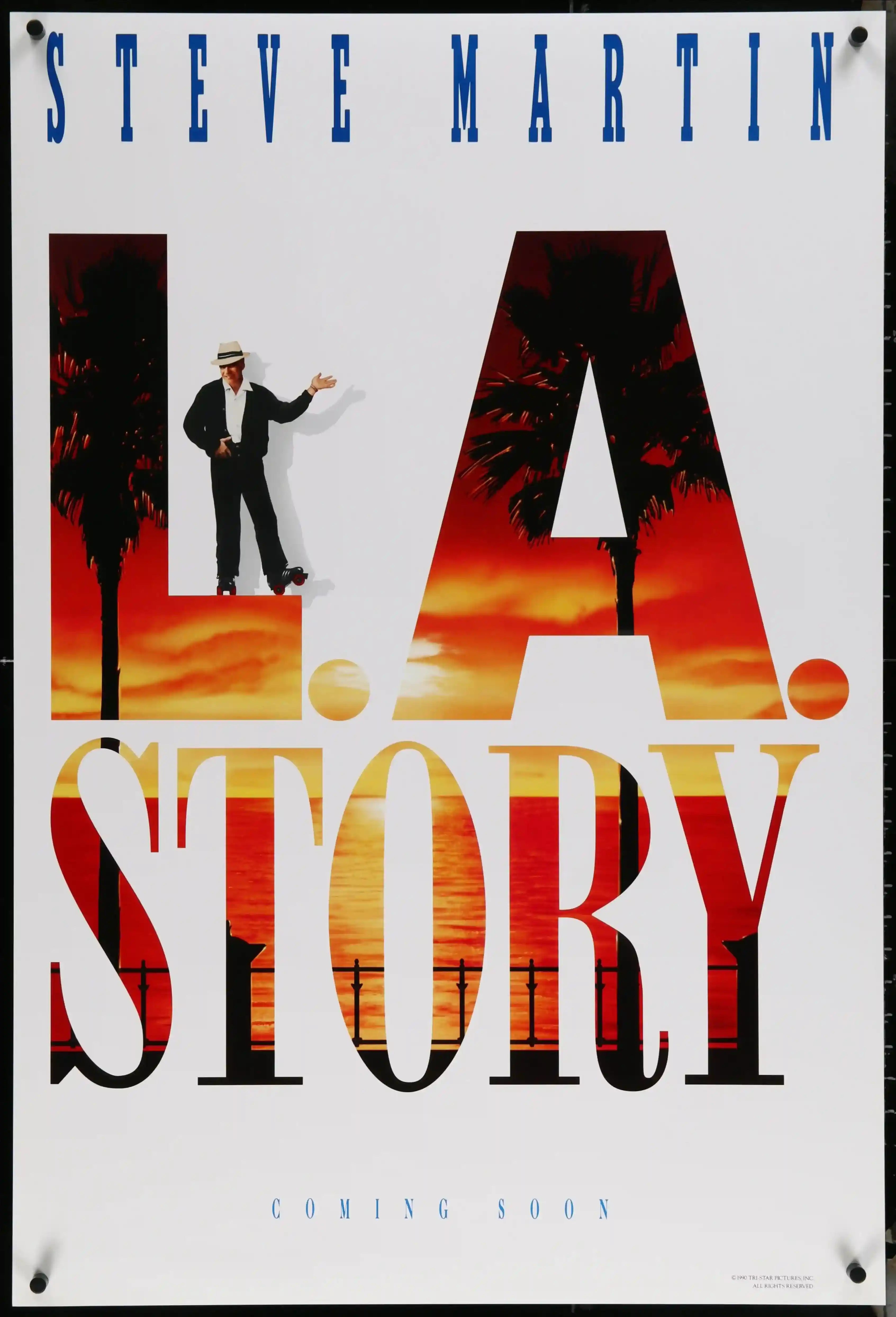 L.A. Story Movie Poster 1991 1 Sheet (27x41)