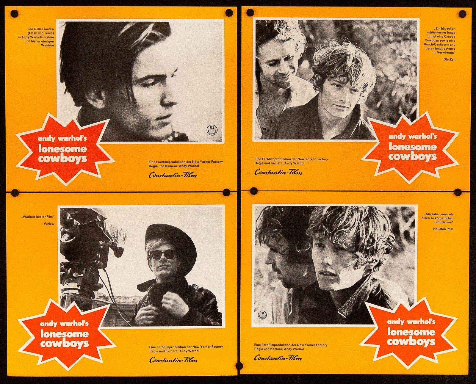 Lonesome Cowboys Movie Poster 1974 Lobby Card Set
