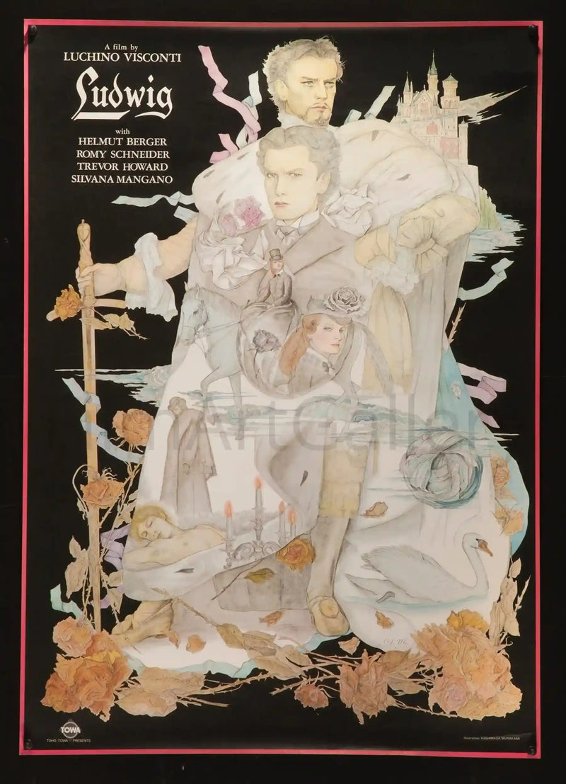 Ludwig Movie Poster 1972 Japanese 1 panel (20x29)
