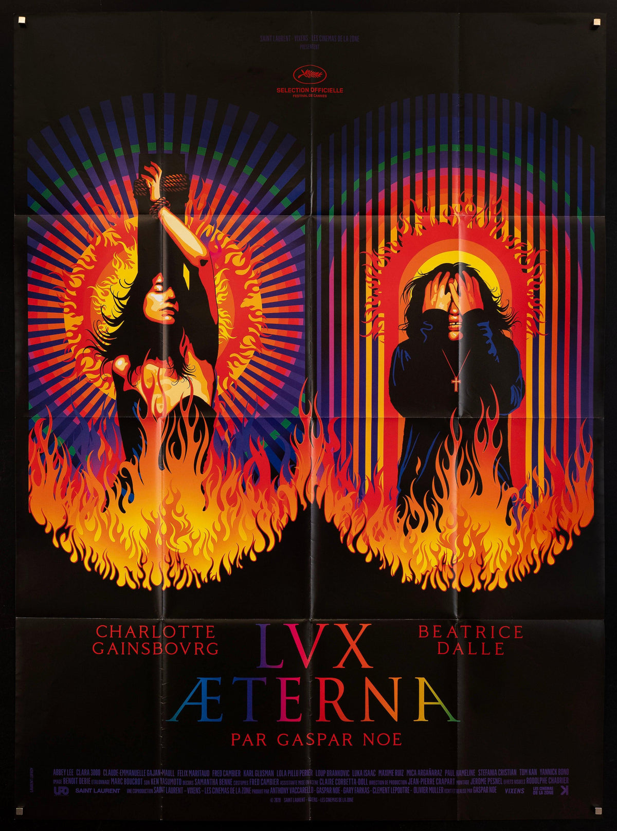 Lux Aeterna Movie Poster 2019 French 1 Panel (47x63)