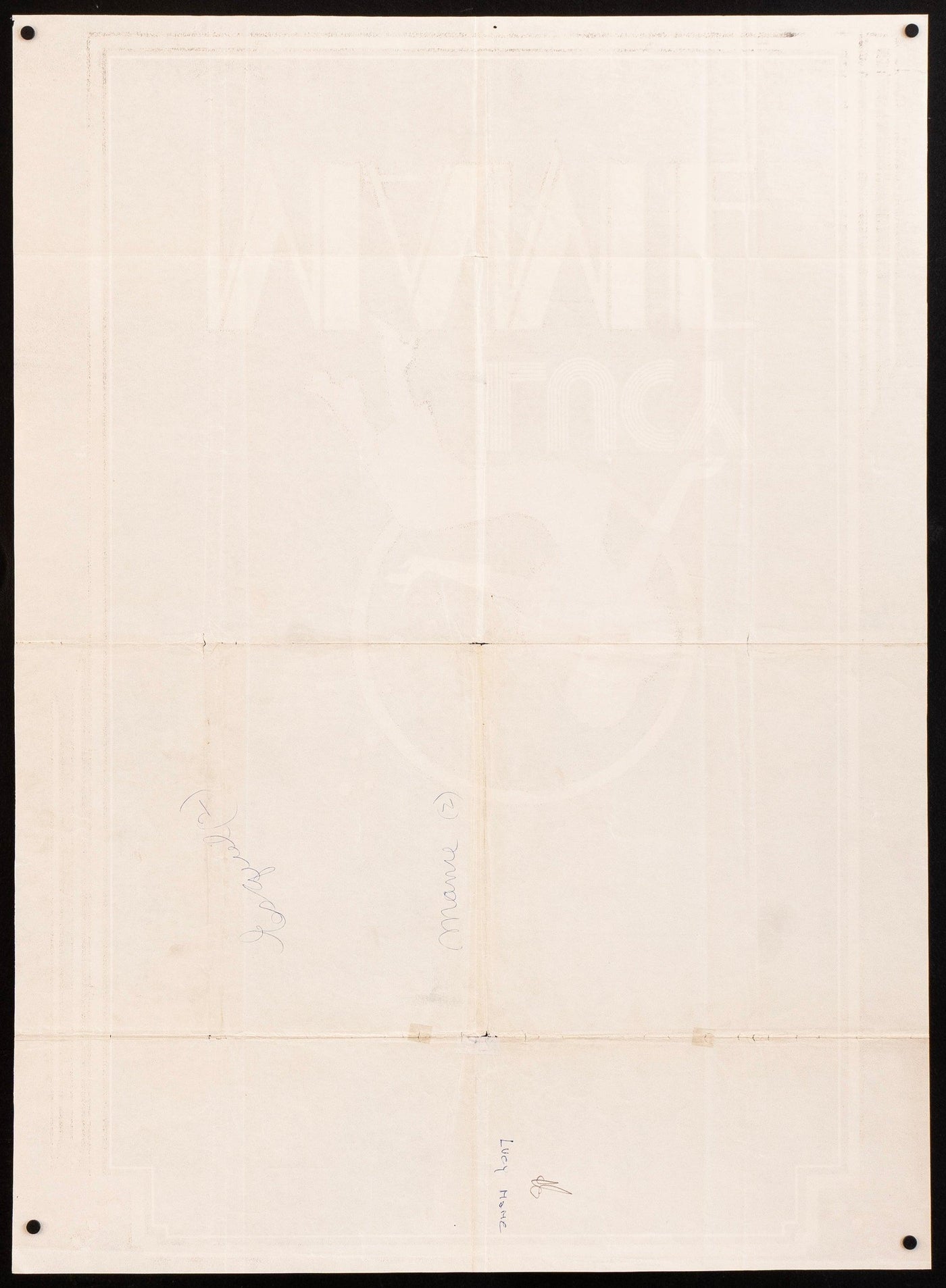 Mame Movie Poster 1974 Insert (14x36)