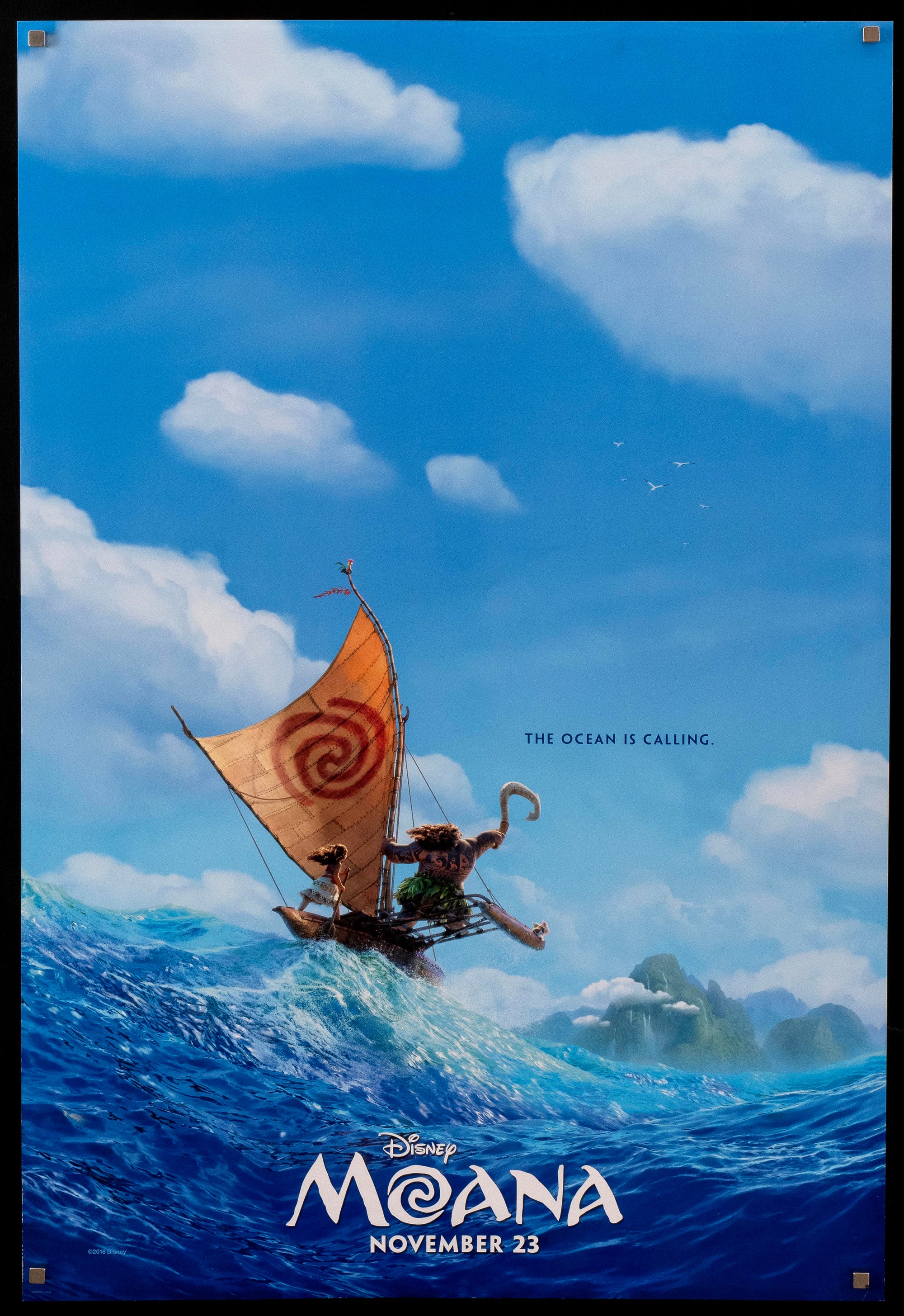 Moana Movie Poster 2016 1 Sheet (27x41)