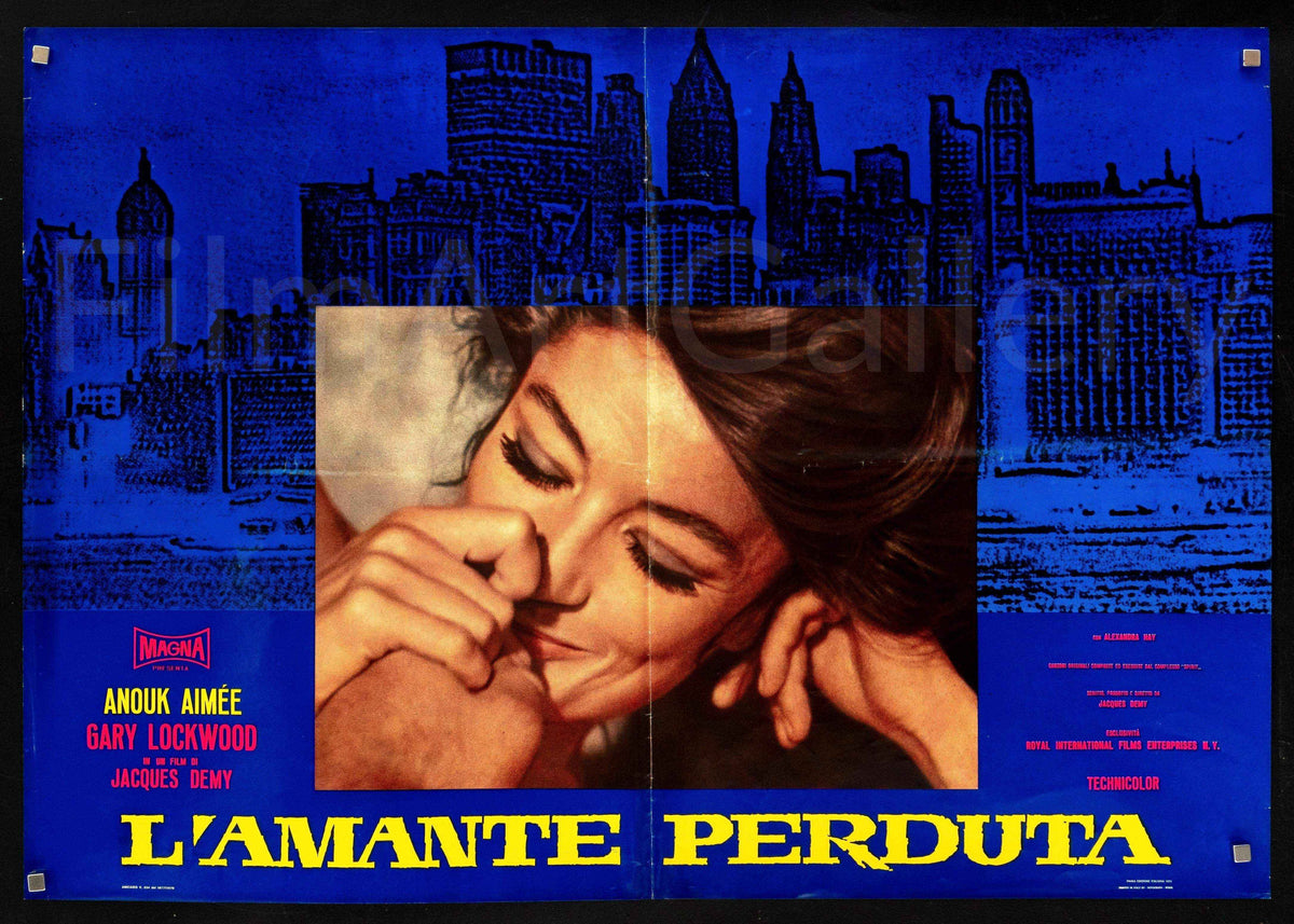 Model Shop Movie Poster 1970 Italian 1 foglio (26x37)