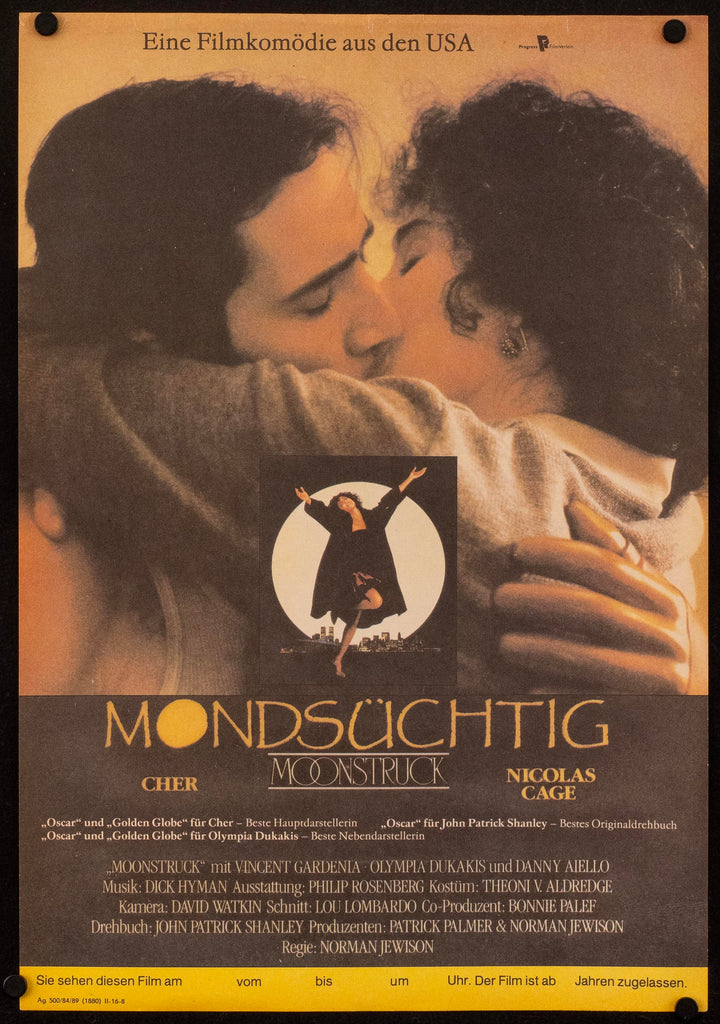 Moonstruck Movie Poster 1987 Polish B1 (26x38) - Film Art Gallery