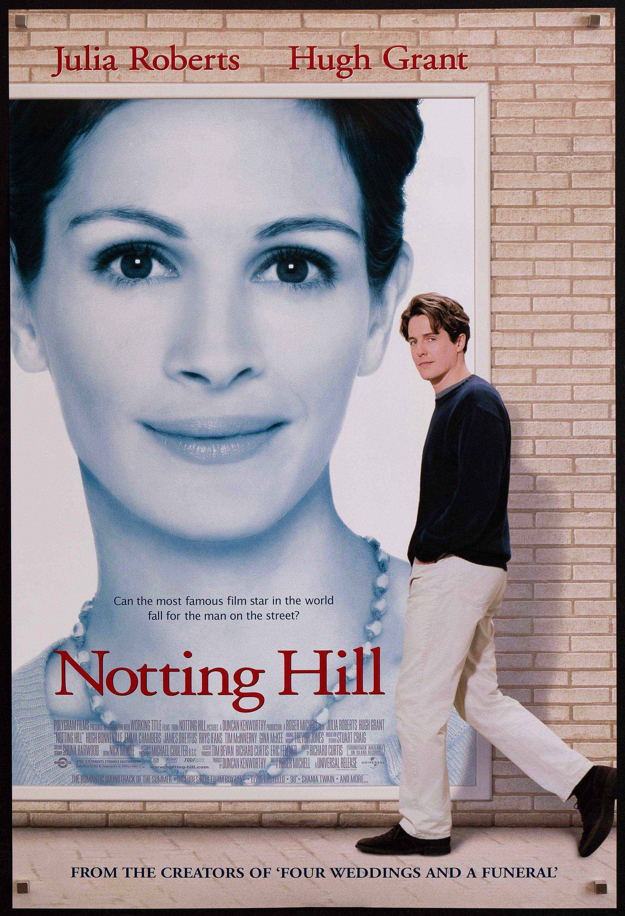 Notting Hill Movie Poster 1999 1 Sheet (27x41)