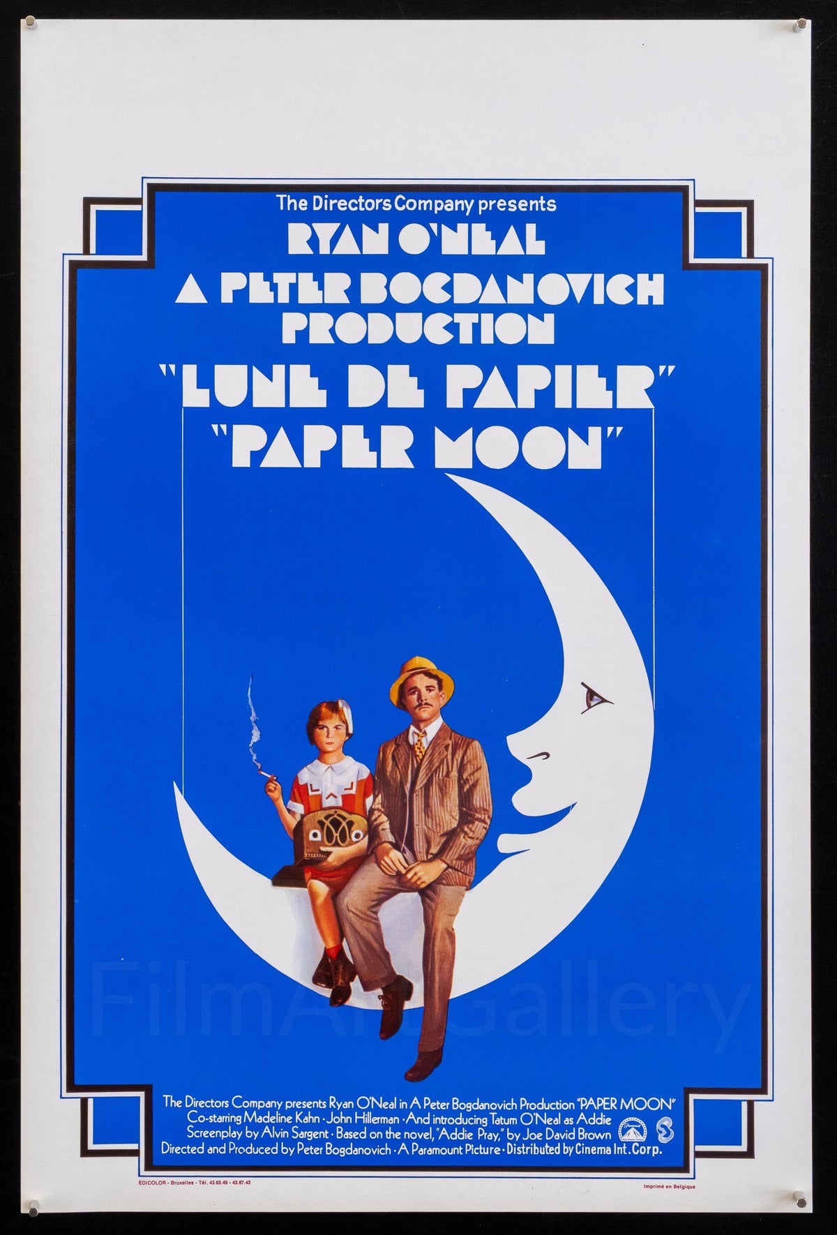 Paper Moon Movie Poster 1974 Japanese 1 Panel (20x29)