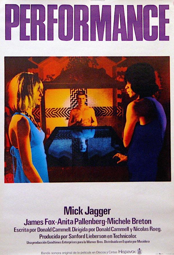 Performance Movie Poster 1978 1 Sheet (27x41)