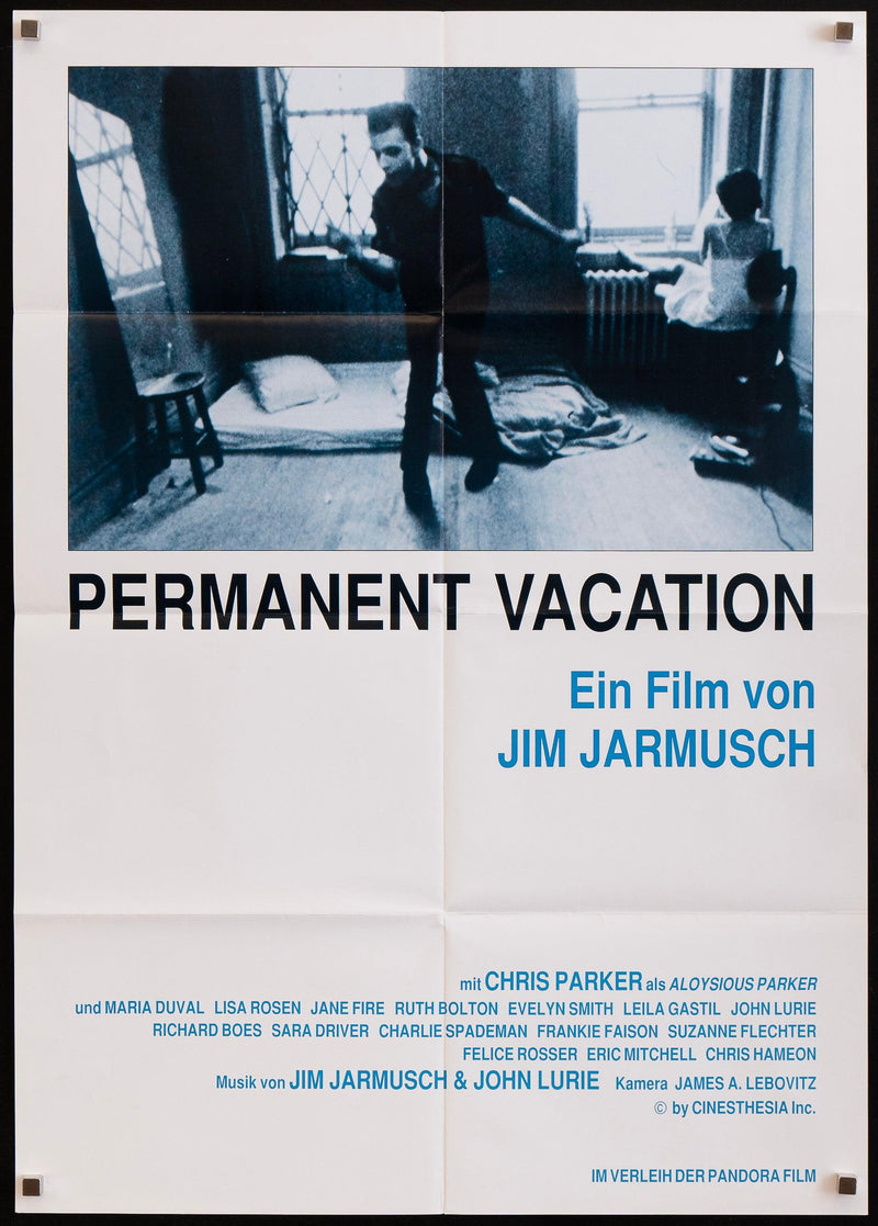 Permanent Vacation Movie Poster 1981 German A1 (23x33)