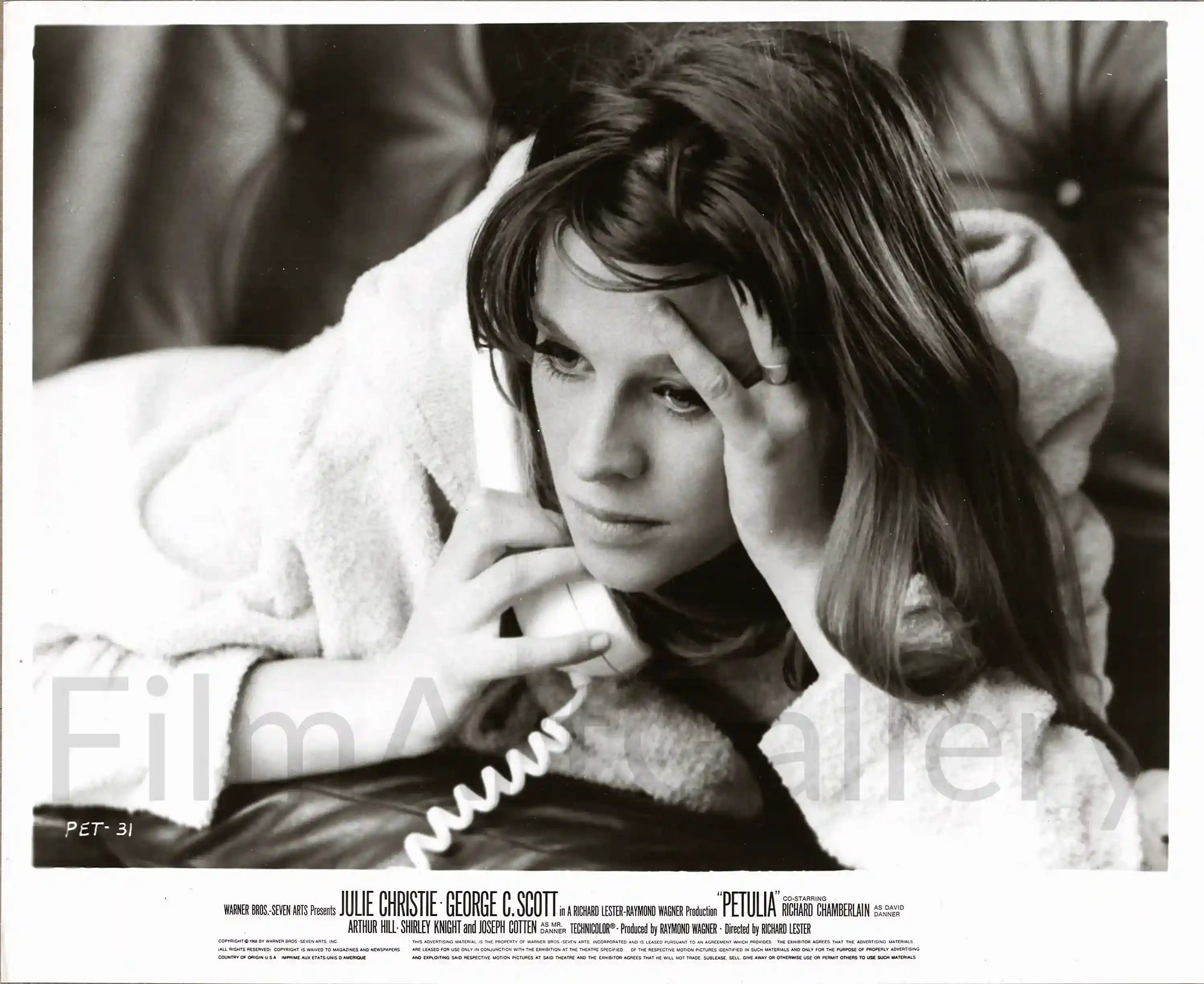 Petulia Movie Poster 1968 1 Sheet (27x41)