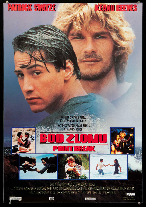 Point Break Movie Poster 1991 1 Sheet (27x41)